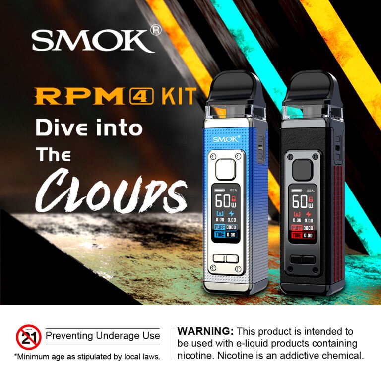 SMOK RPM 4 60W KIT – Cloud Vape