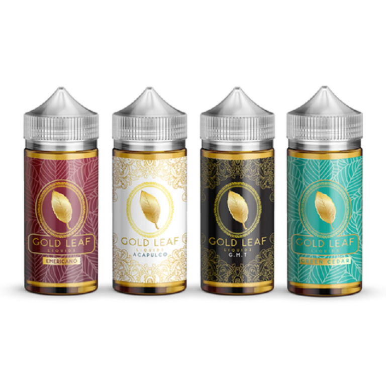 GOLD LEAF E-Juice 100ML – Cloud Vape