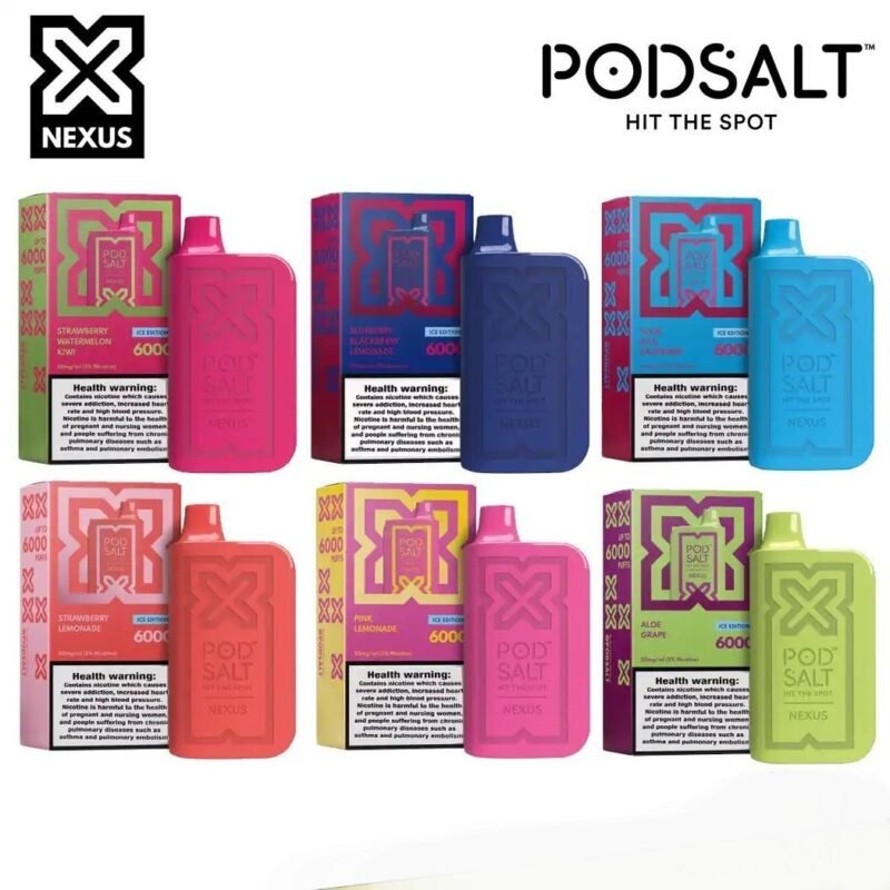 PODSALT NEXUS 6000 PUFFS – Cloud Vape